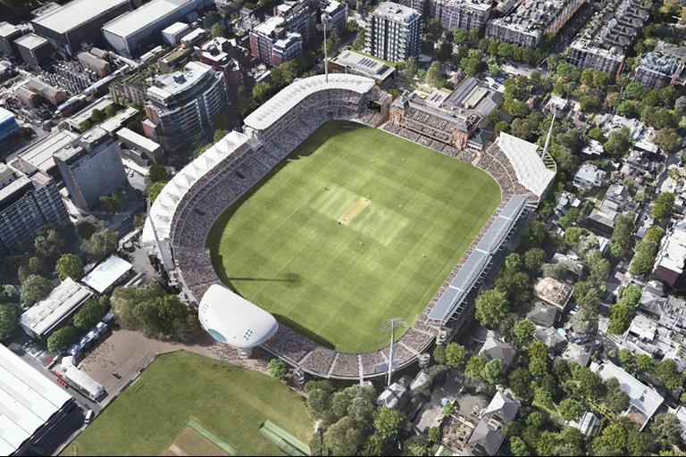 Bowled over: Populous shows off new Lord's stand | News | Building Design